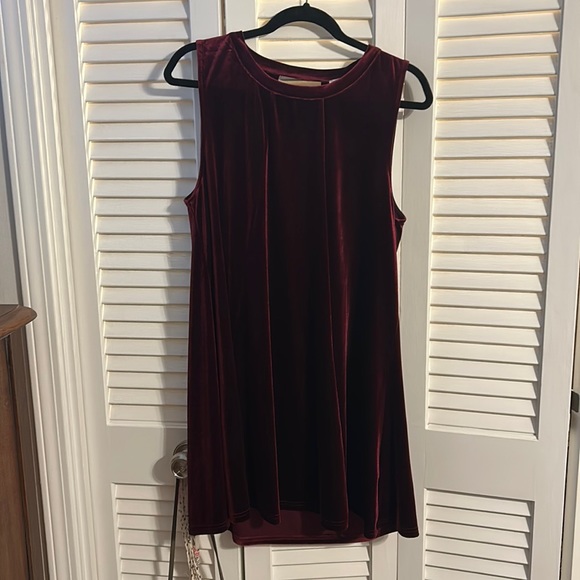 Umgee | Dresses | Umgee Large Wine Colored Velvet Dress | Poshmark